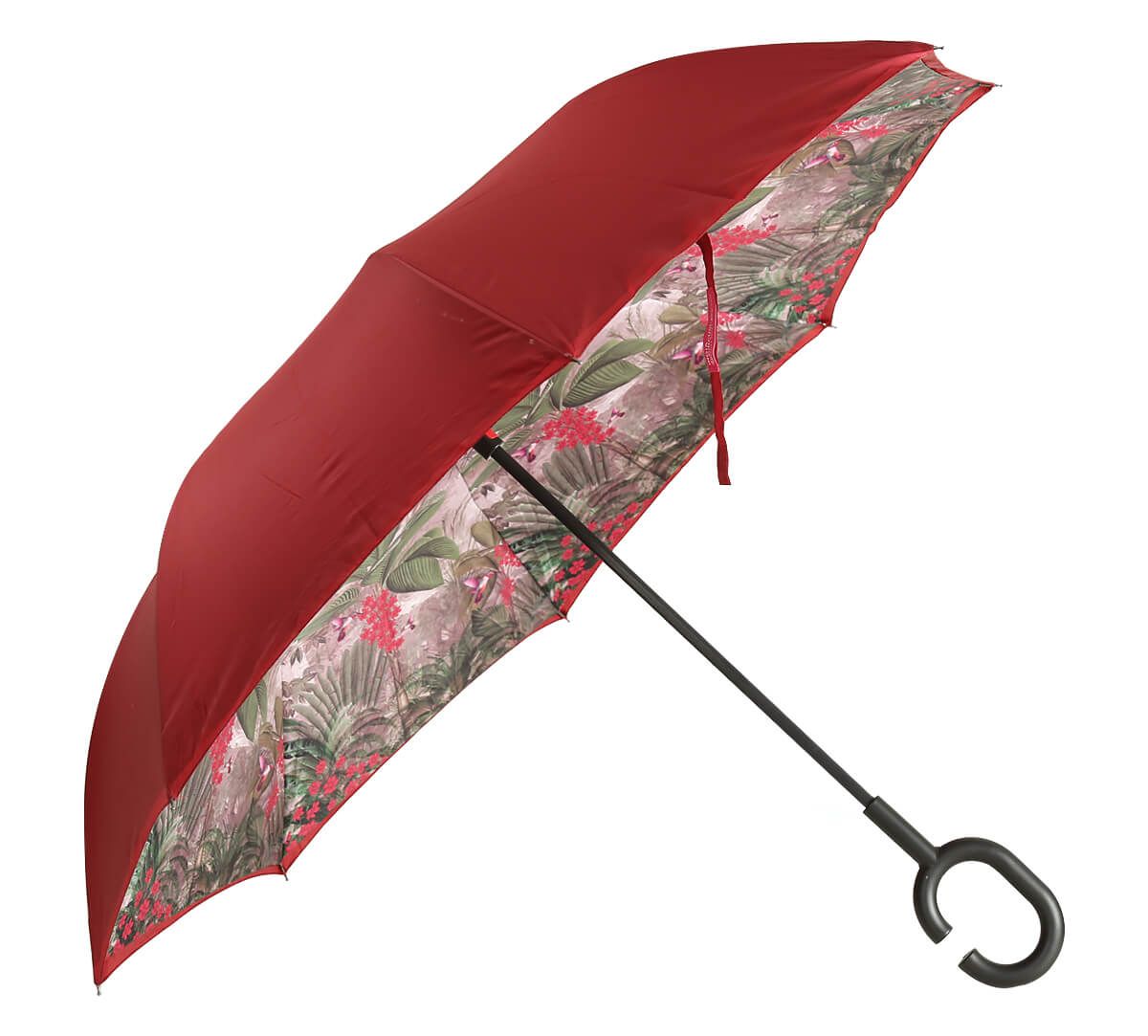 Buy Tropical View Reversible Umbrella | Reversible Umbrellas | India Circus