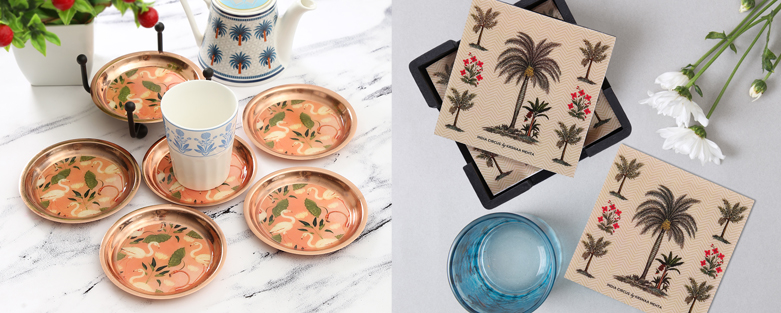 Buy Designer Coasters Online | By Krsna Mehta | India Circus